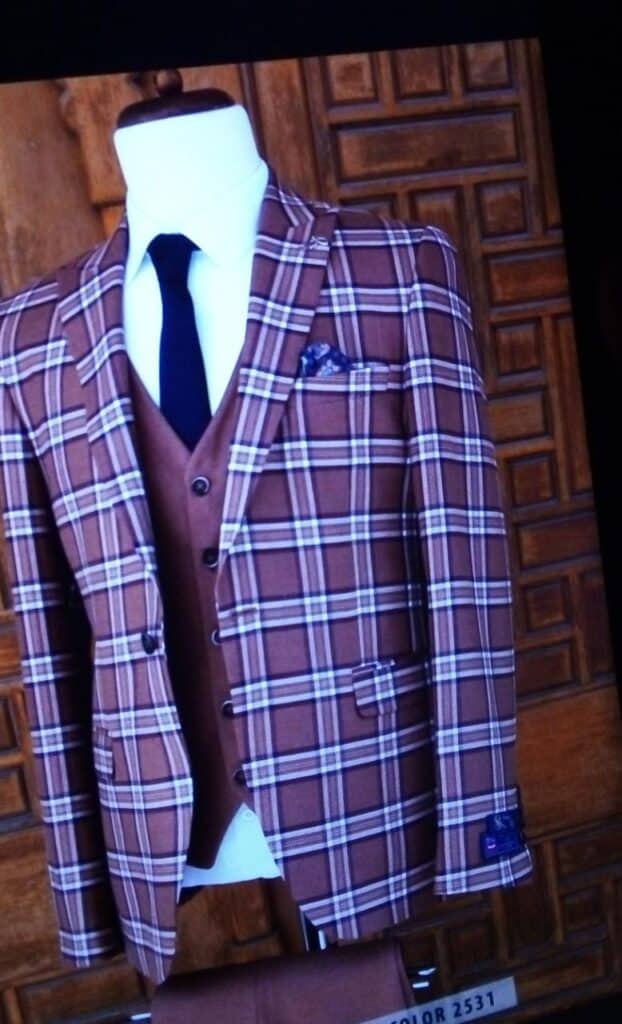 men suit with high quality different desings 3 Pieces segmen - TurkeTrade