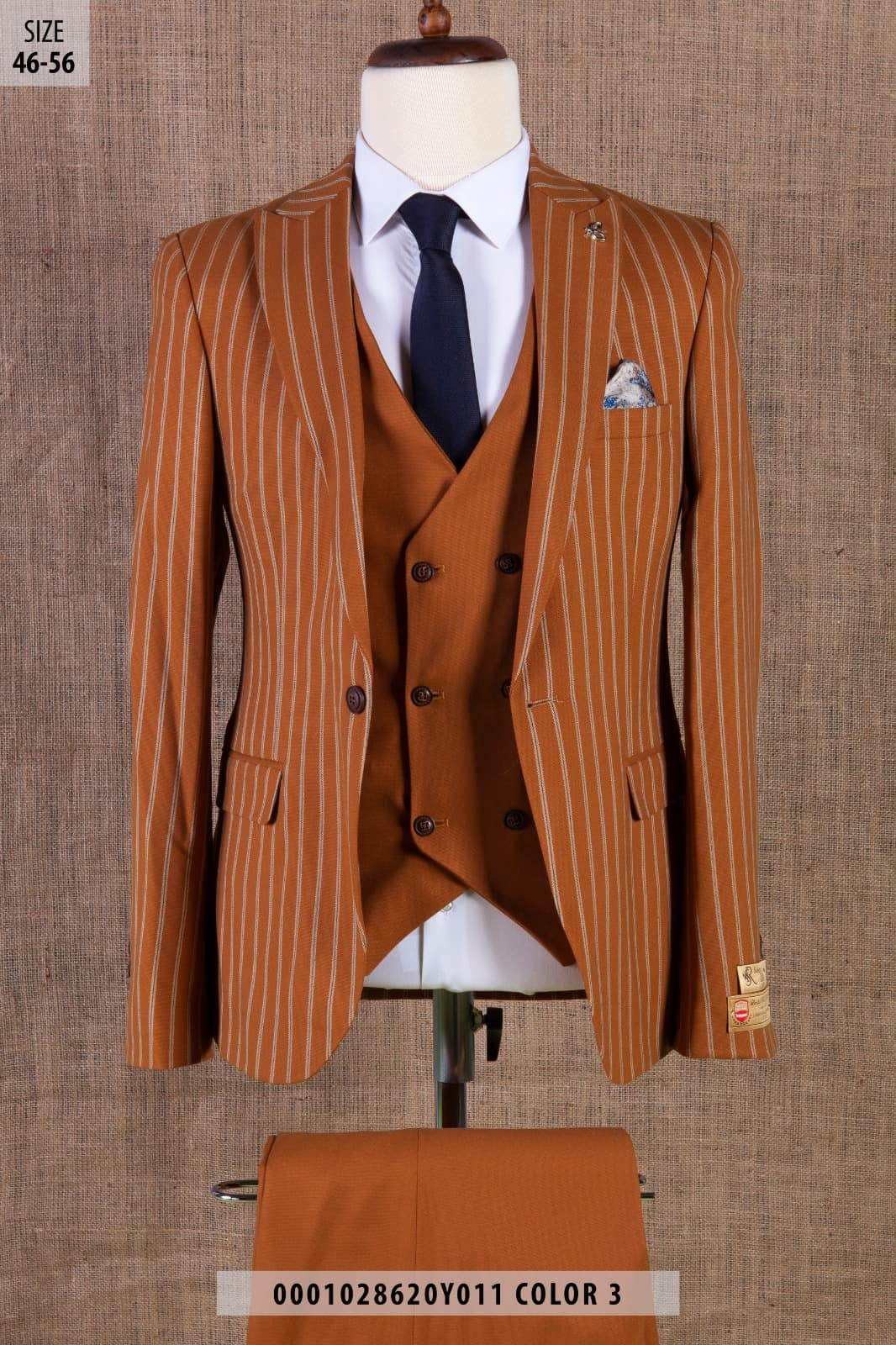 men suit with high quality 3 Pieces segmen - TurkeTrade